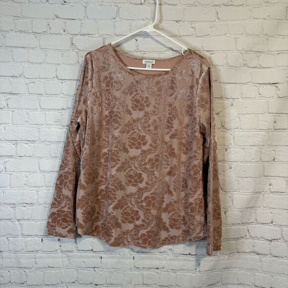 Sundance | Tops | Sundance Delicate Sensesburnout Velvet Top | Poshmark